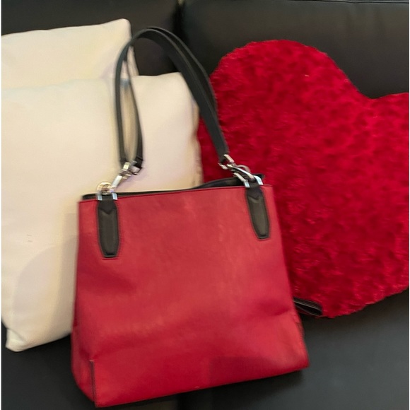 Calvin Klein | Bags | Red Calvin Klein Bag W3 Compartments Never Used ...